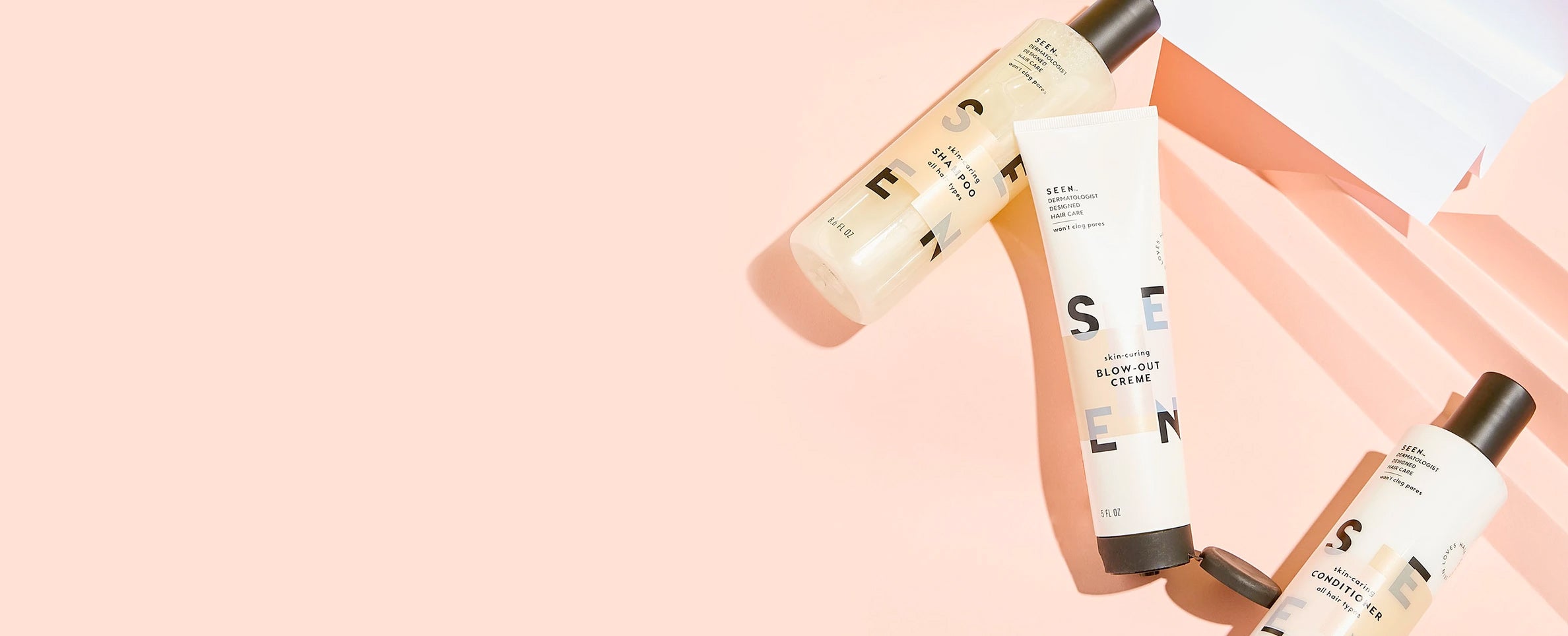 SEEN | Non-Comedogenic Hair Care Bundles: Skin-Friendly & Dermatologist Designed